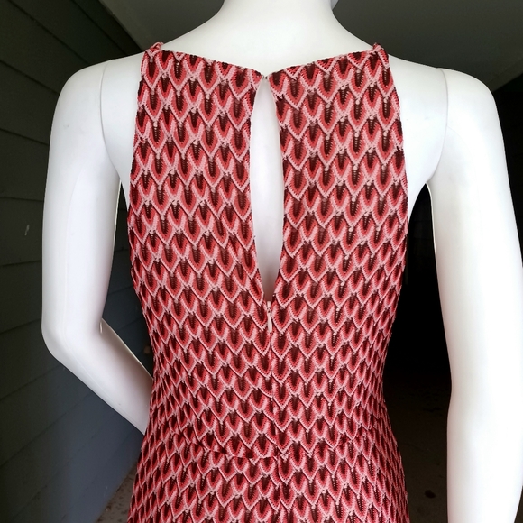 Gianni Bini | Dresses | Gianni Bini Casey Pink Coral Crochet Midi Dress ...